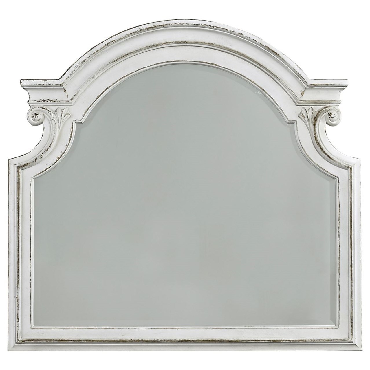 Liberty Furniture Magnolia Manor BRM24451 Mirror with Wood Frame Godby Home Furnishings Mirror